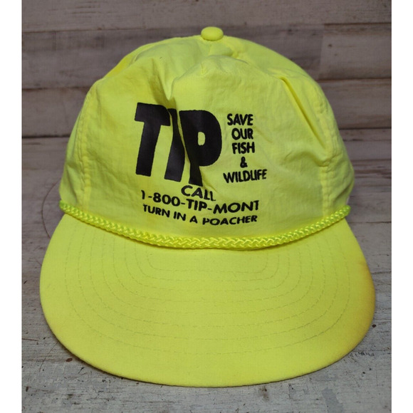nissin | Accessories | Vintage Tip Montana Save Our Fish Wildlife Rope ...